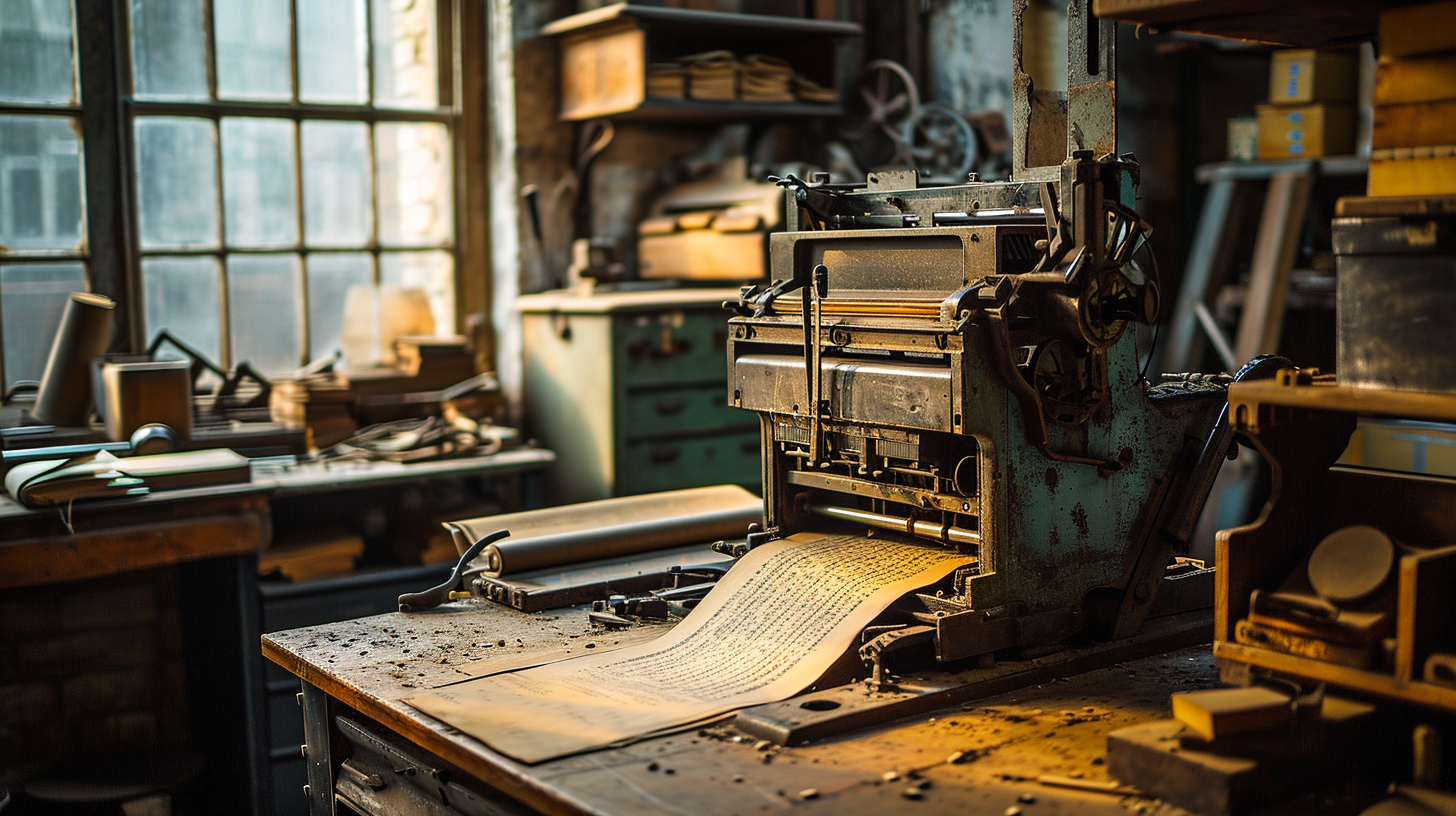 History of Printing - From Ancient Rome to Modern Printers