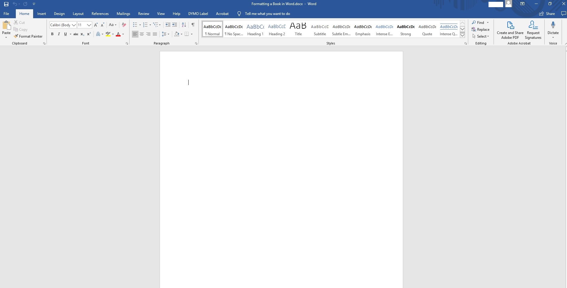 Formatting a Book in Microsoft Word - Book Formatting Tips