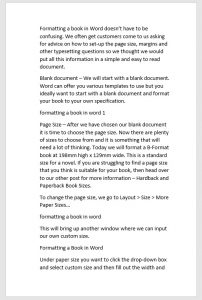 Formatting a Book in Microsoft Word - Book Formatting Tips